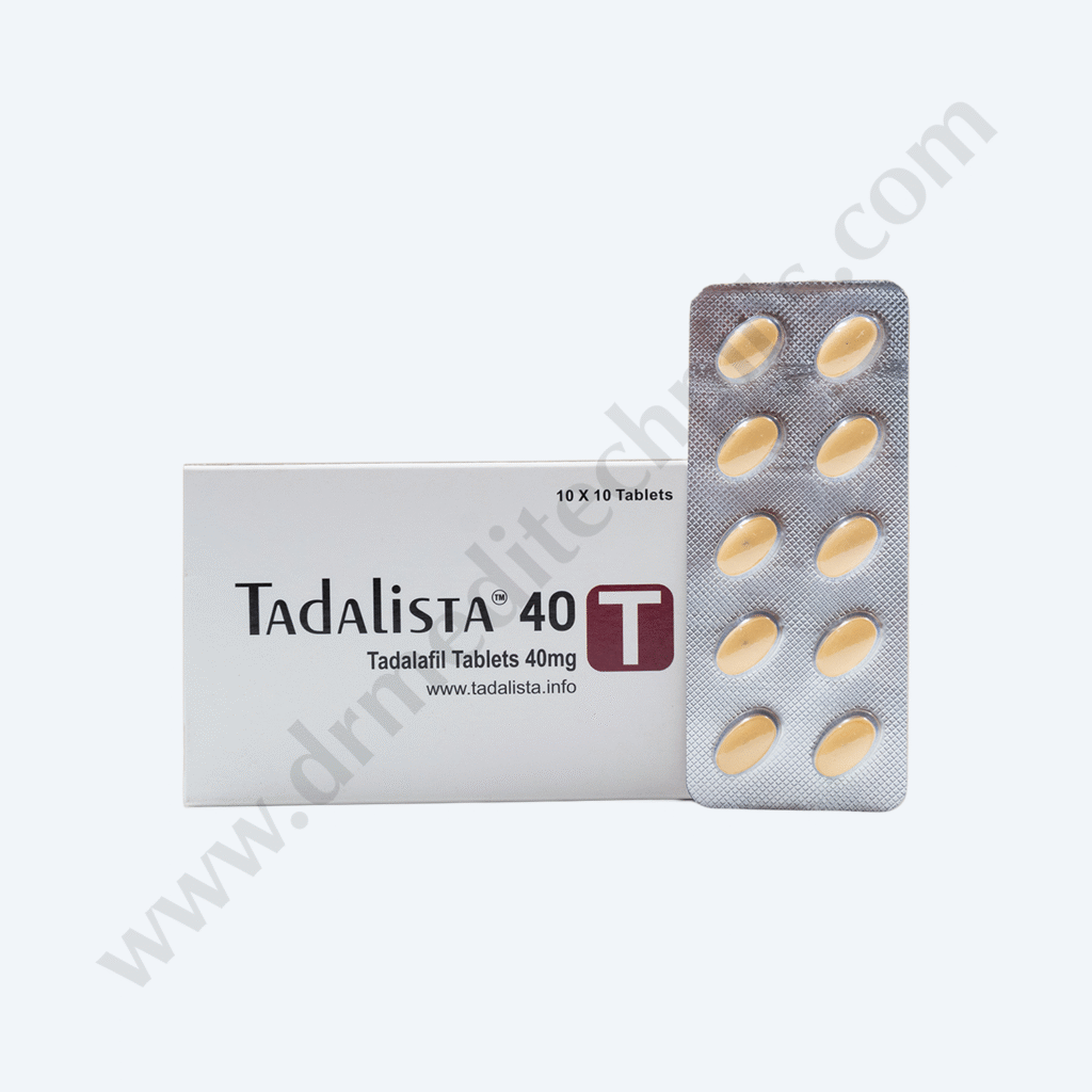 Buy Tadalista 40 mg Tablet Online | Dr Meditech Pills