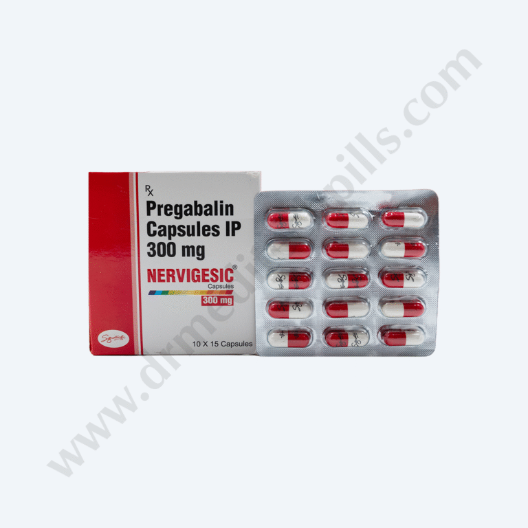 Buy Nervigesic 300mg (Pregabalin Capsules 300mg) Online | Dr Meditech Pills